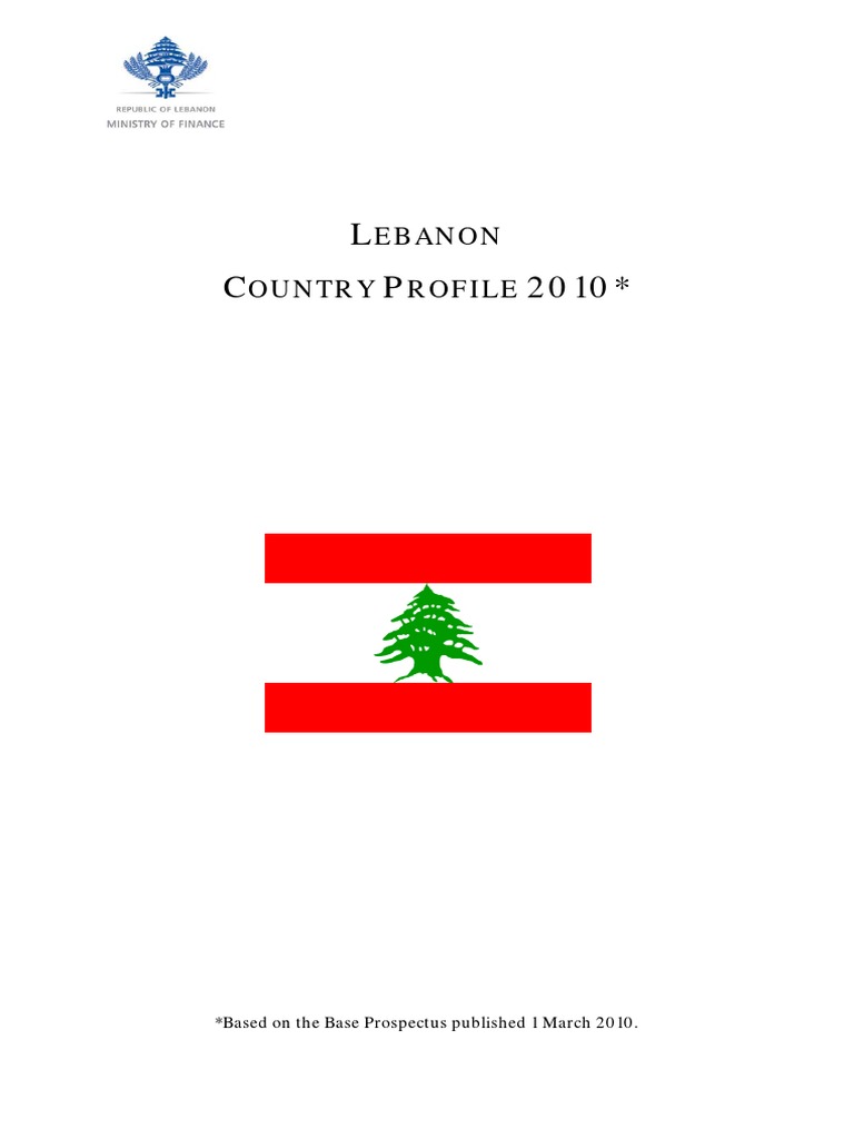 Lebanon Country Profile | PDF | Lebanon | Michel Aoun