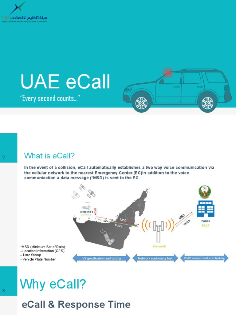 Uae Ecall: "Every Second Counts " | Download Free PDF | Cellular ...