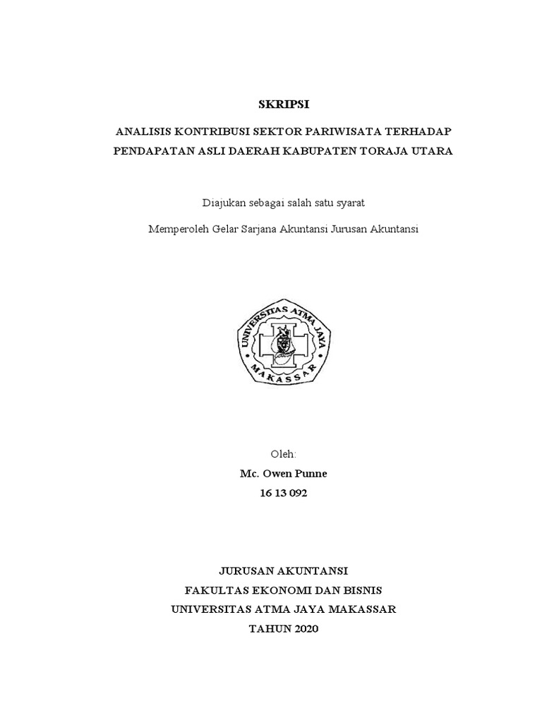 Skripsi Revisi | PDF