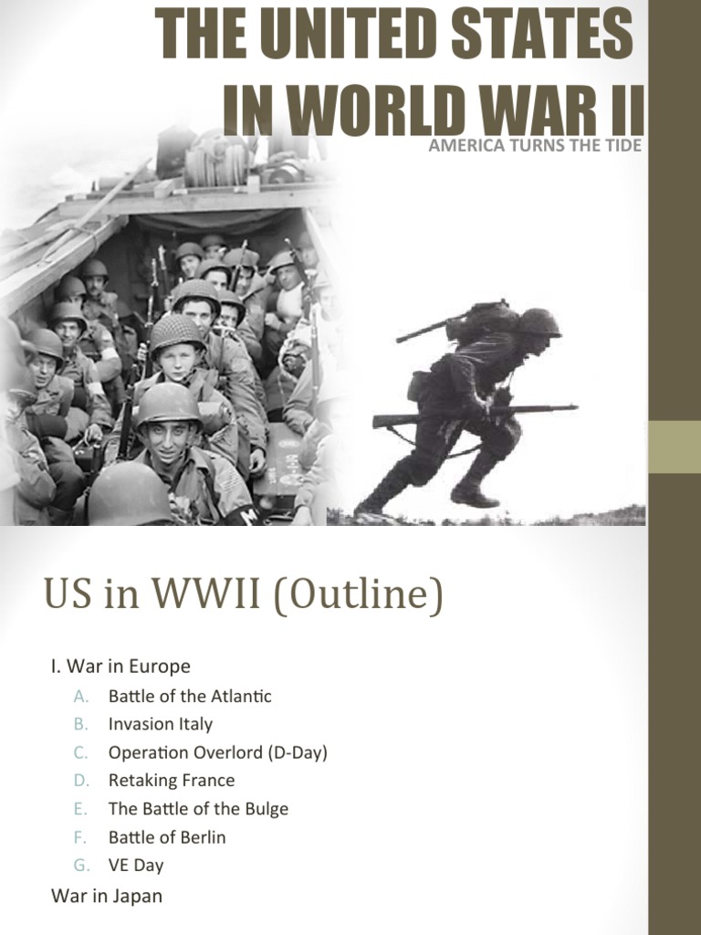 US in WWII | PDF | Normandy Landings | Battle Of Midway