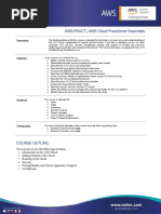 AWS Academy Cloud Foundations Course Outline (English) | PDF | Amazon ...