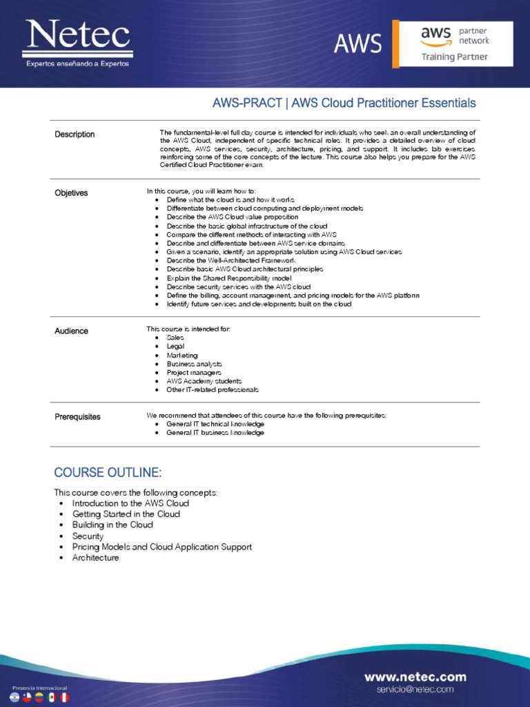 AWS-PRACT AWS Cloud Practitioner Essentials | PDF | Amazon Web Services | Cloud Computing