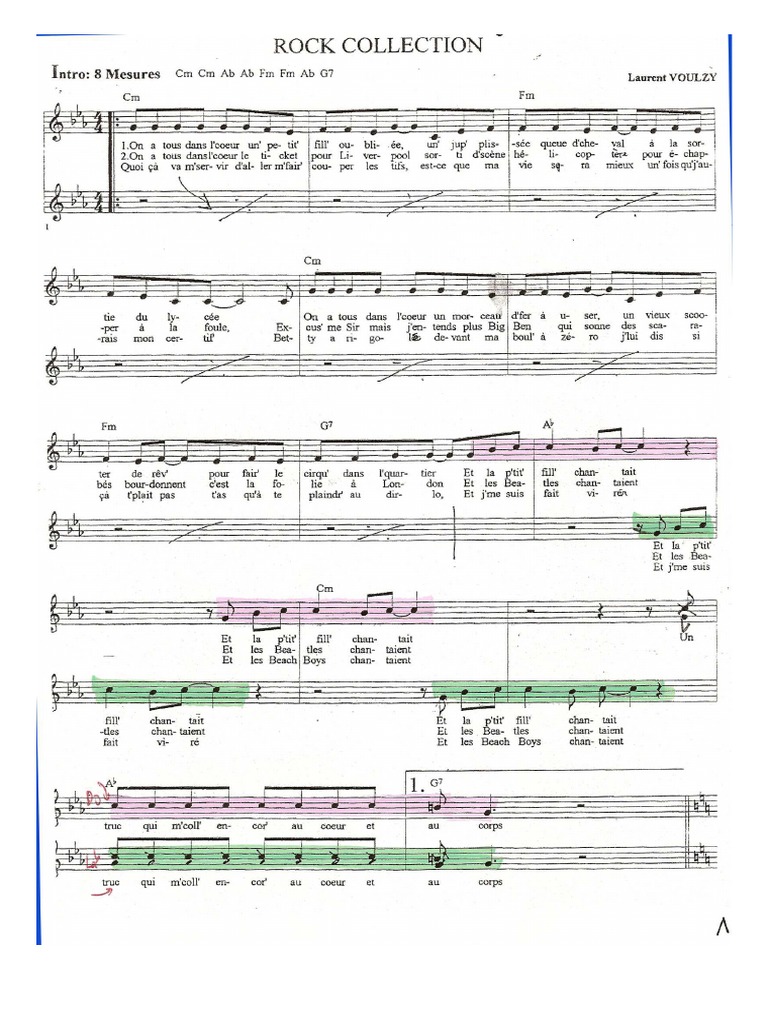 Rockcollection Partition PDF | PDF