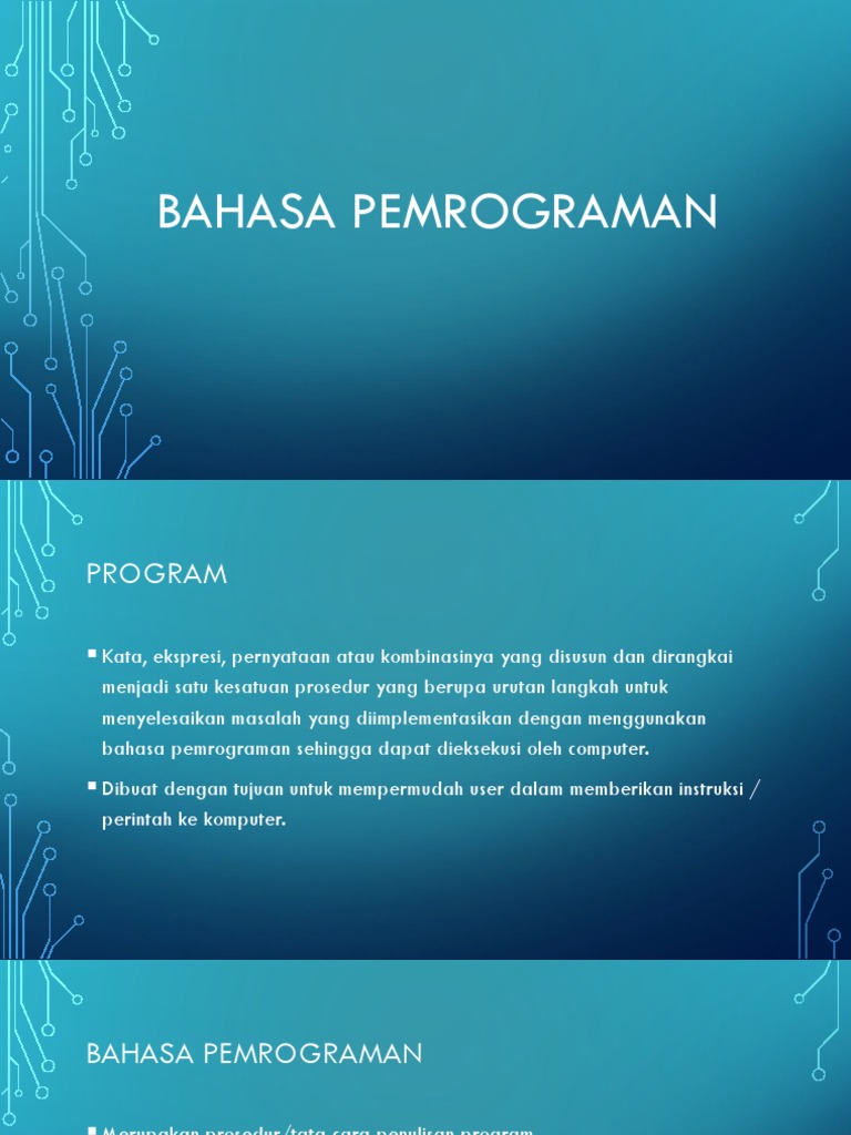 Proses dan Kualitas Penulisan Program | PDF | Komputer | Teknologi ...