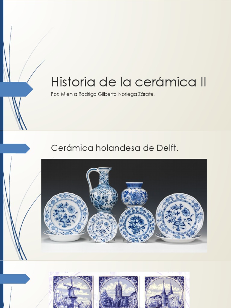 Historia De La Cerámica Ii Pdf