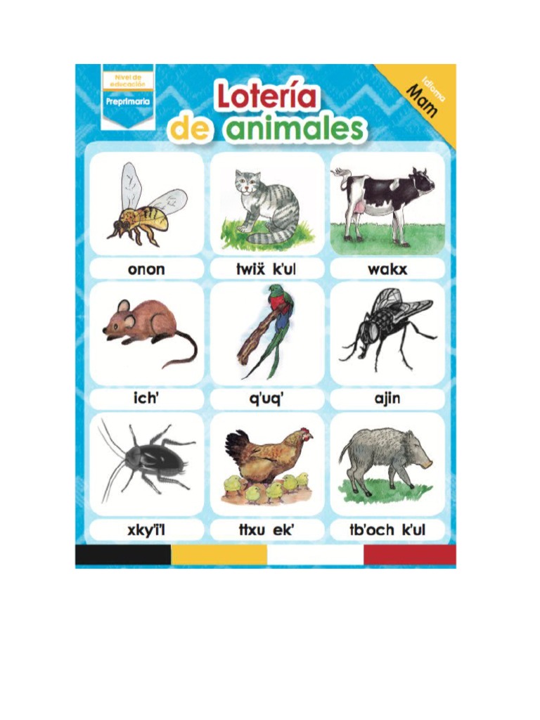 Animales en Mam | PDF