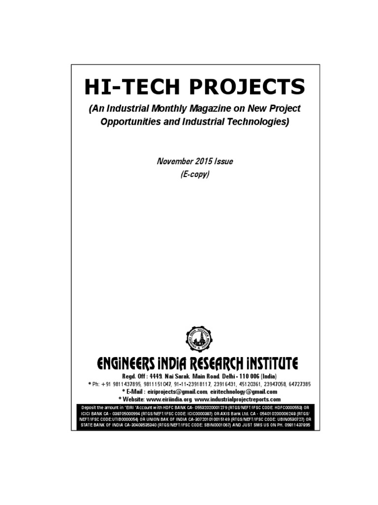 Hi-Tech Project (E-Copy) Nov2015 | PDF | Algae Fuel | Biofuel