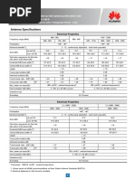 Ericsson RRUW Specifications Overview | PDF | Humidity | Thermodynamics