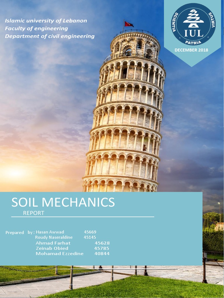 Soil Mechanics Report | PDF | Soil | Civil Engineering