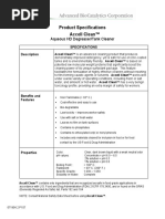Baypure CX 100 Solid G | PDF | Soil | Chemistry