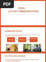 7Cs of Effective Communication | PDF | Information | Mind