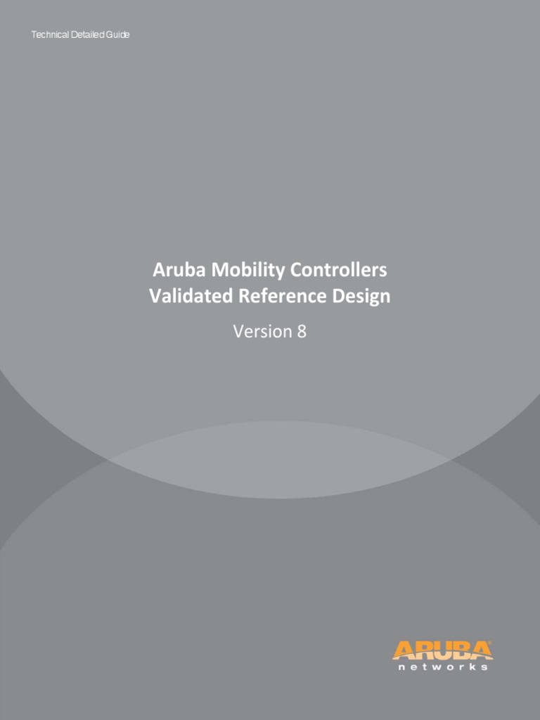 VRD Aruba-Mobility-Controllers 8 PDF | PDF | Wireless Lan | Computer Network
