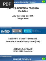 Learner Information System | PDF
