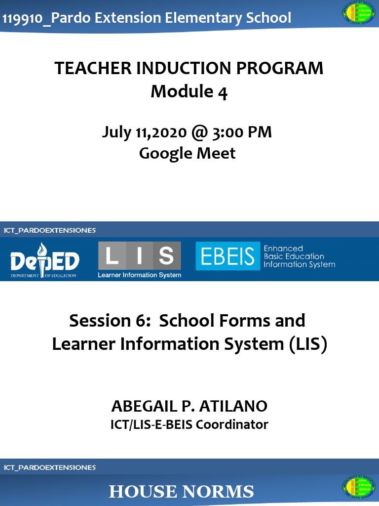 TIP Module 4.SEession 6 | PDF | Schools | Educational Technology