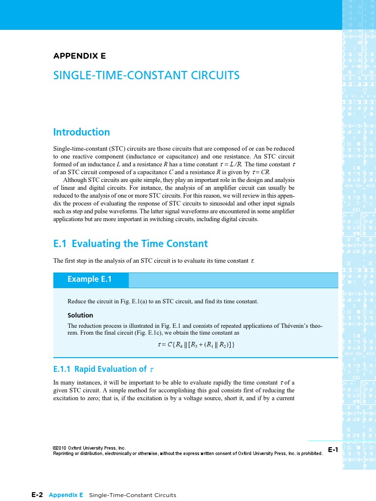 Appendix E STC Circuits | PDF | Low Pass Filter | Amplifier
