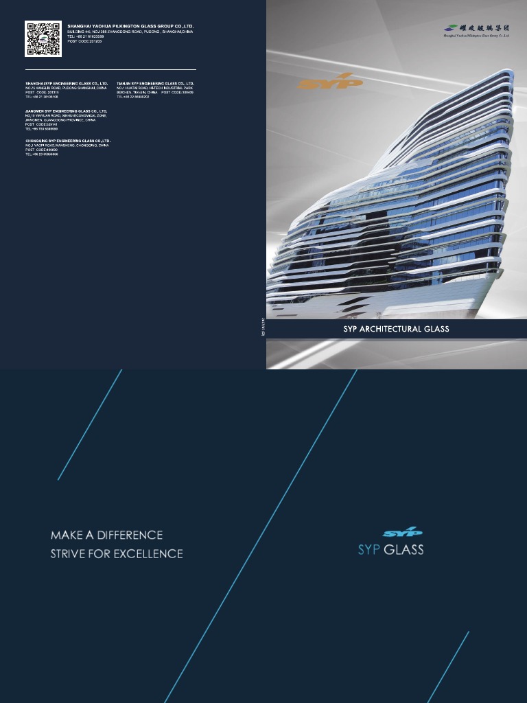 SYP Catalogue Architectural Glass 2017 | PDF | Homogeneous Chemical ...