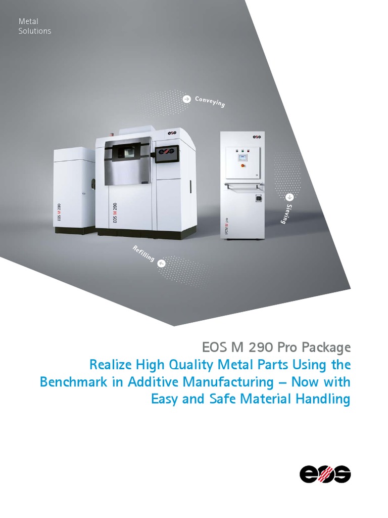 EOS System Data Sheet EOS M 290 IPCM M Pro en WEB | PDF | Materials ...