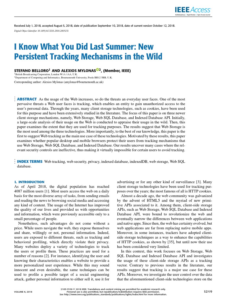 Investigating the Use of Emerging Client-Side Storage Technologies for ...