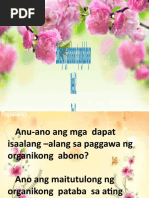Paggawa NG Organikong Pataba | PDF