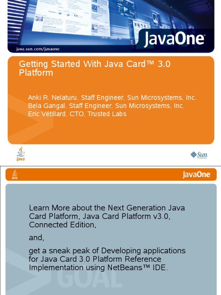 Getting Started With Java Card™ 3.0 Platform | PDF | Java Servlet ...