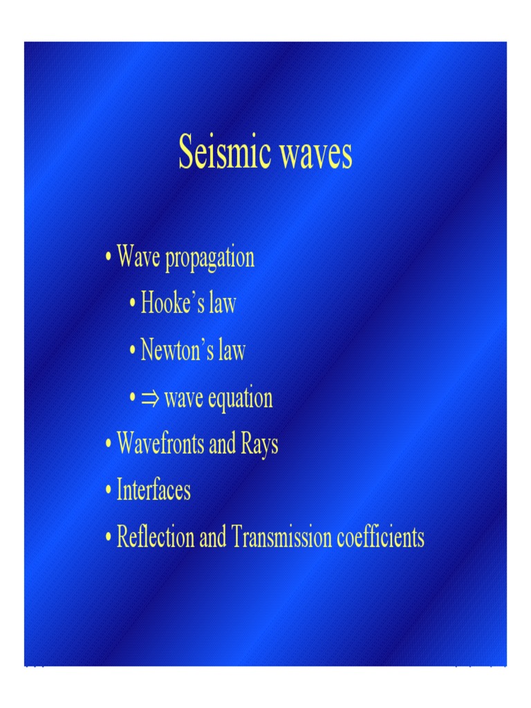 02 Waves PDF | PDF | Waves | Reflection (Physics)