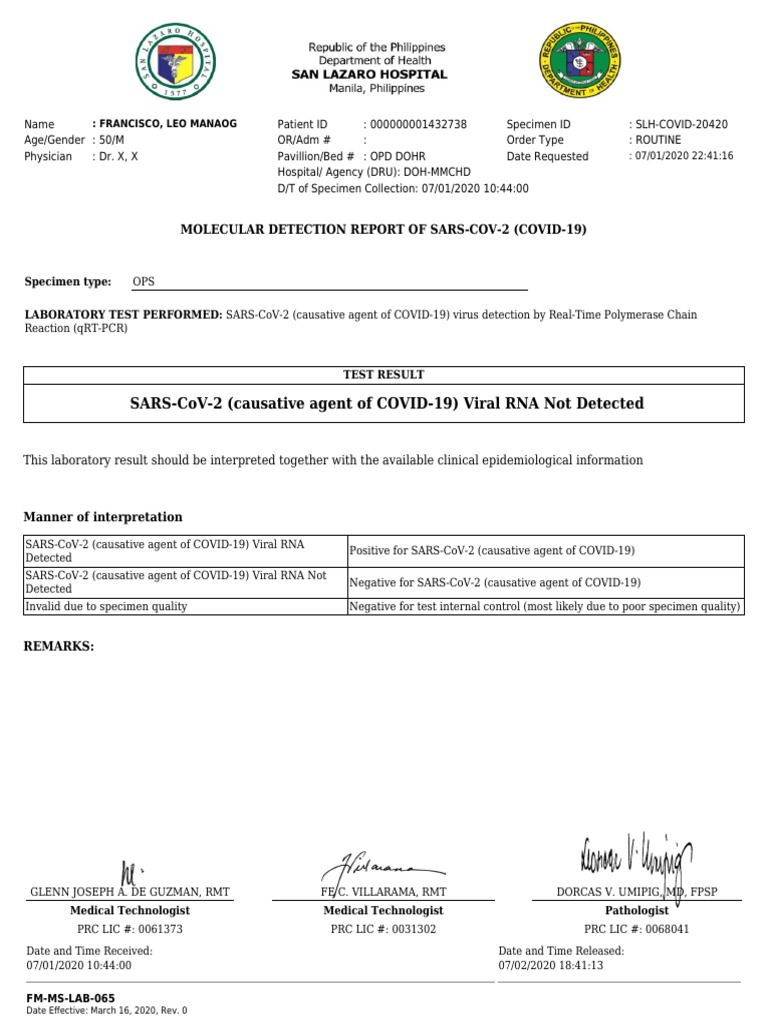 Francisco Doh MMCHD | PDF