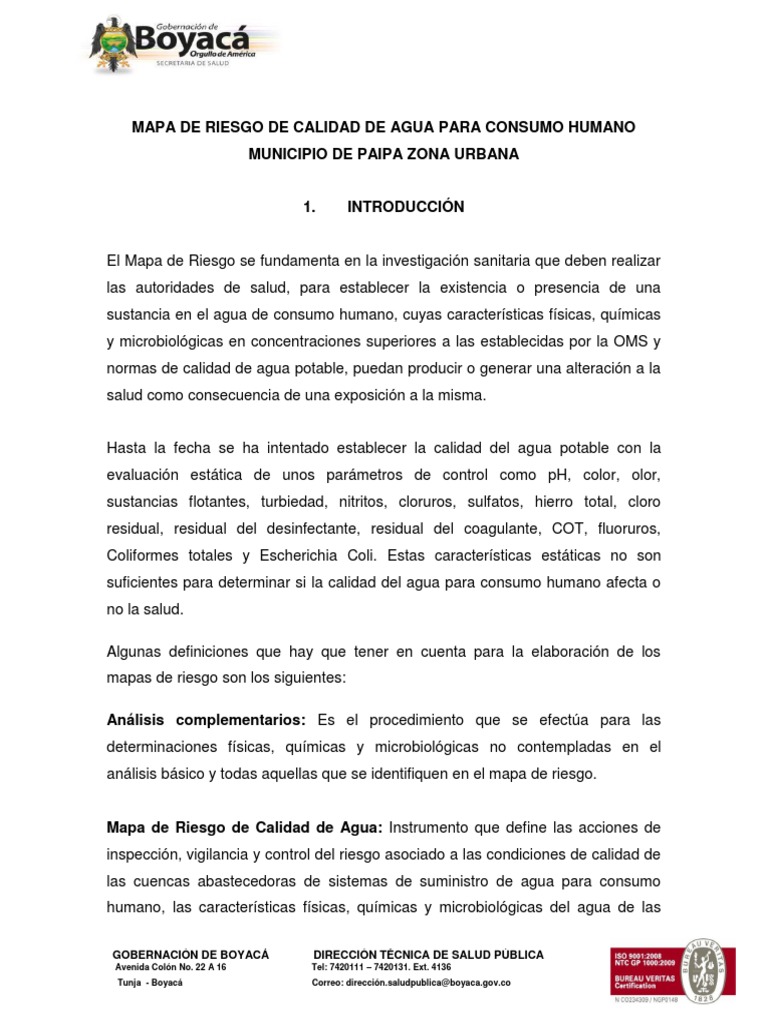 Mapa de Riesgo de Paipa PDF | PDF | Temblores | Erosión