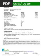 Geropon T 36 en | PDF | Solubility | Chemical Substances