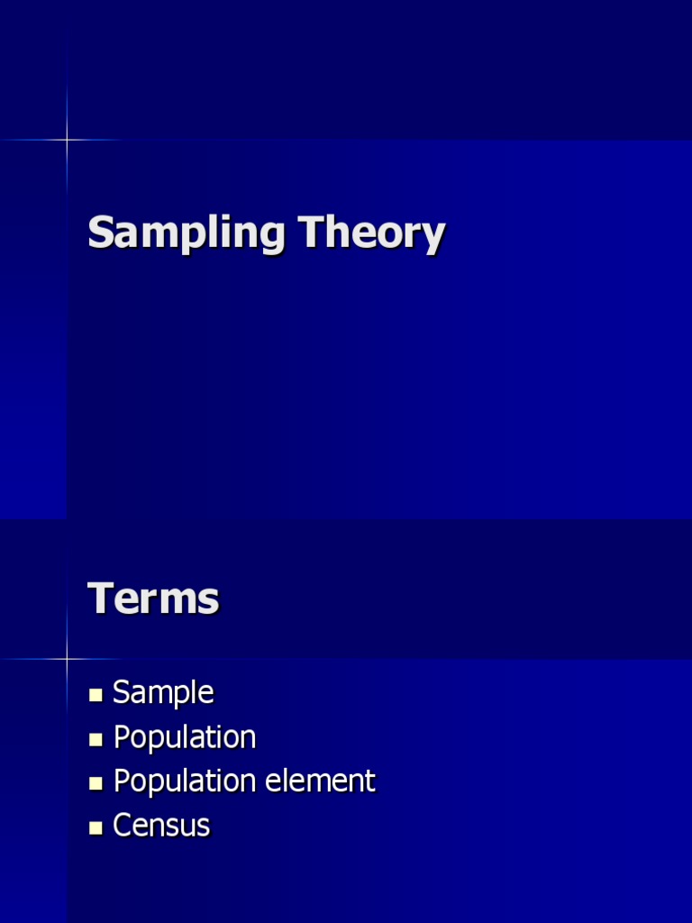Sampling Techniques - 2019 | PDF | Sampling (Statistics) | Statistics
