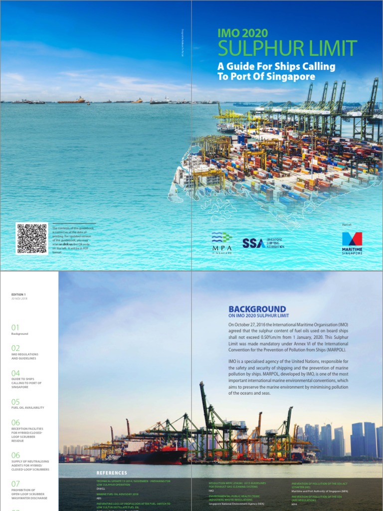 IMO 2020 Sulfur Regulations Overview | PDF | Fuel Oil | Transport