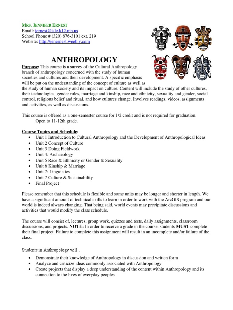 Anthropology | PDF | Anthropology | Cultural Anthropology