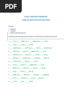 Chemical Formulas List For Class 10 | PDF | Hydroxide | Oxide