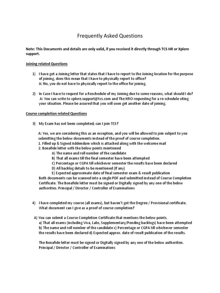 FAQ - Frequently Asked Questions PDF | PDF | Business