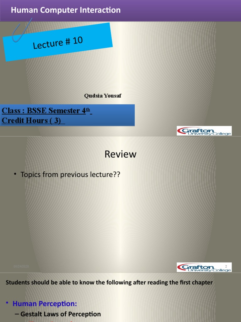 10 - Human Perception-66 | PDF | Perception | Human Communication