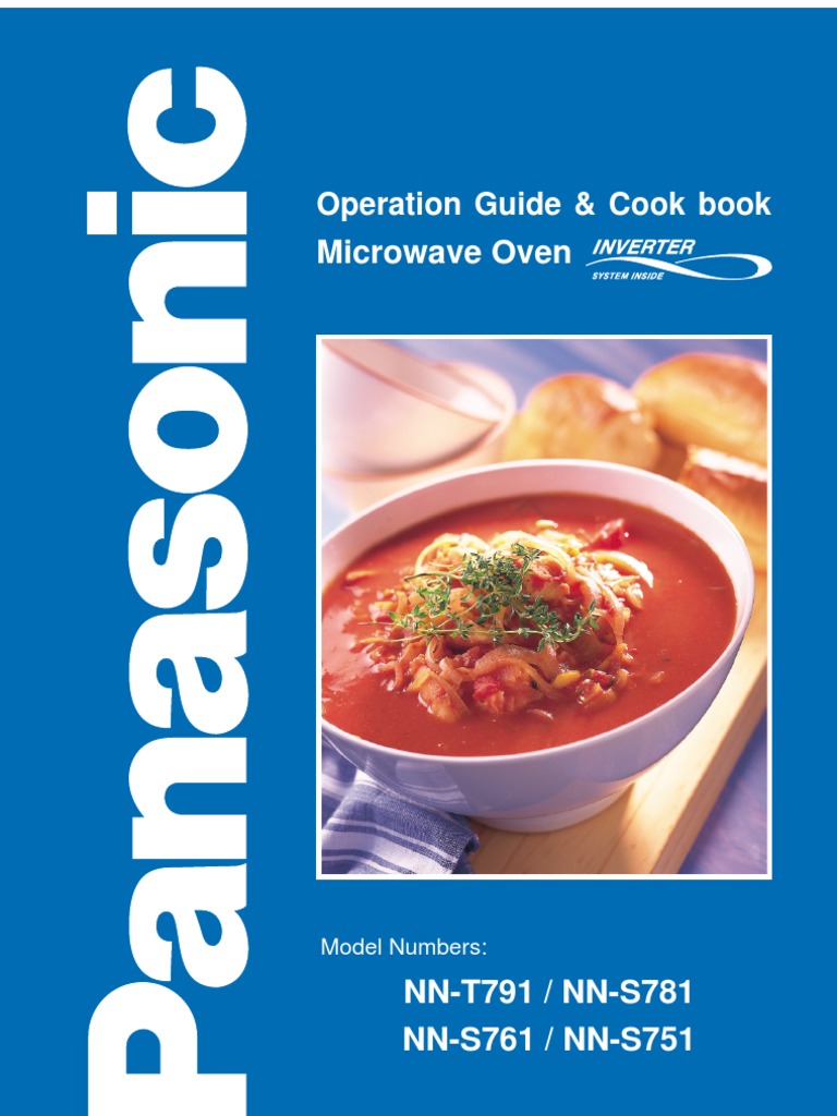 Panasonic User Manual For Microwave | PDF | Oven | Kitchen Utensil