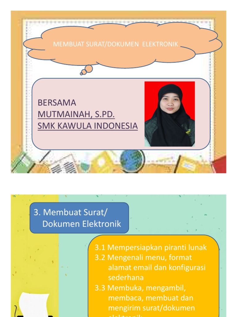 Membuat Surat Elektronik PDF | PDF
