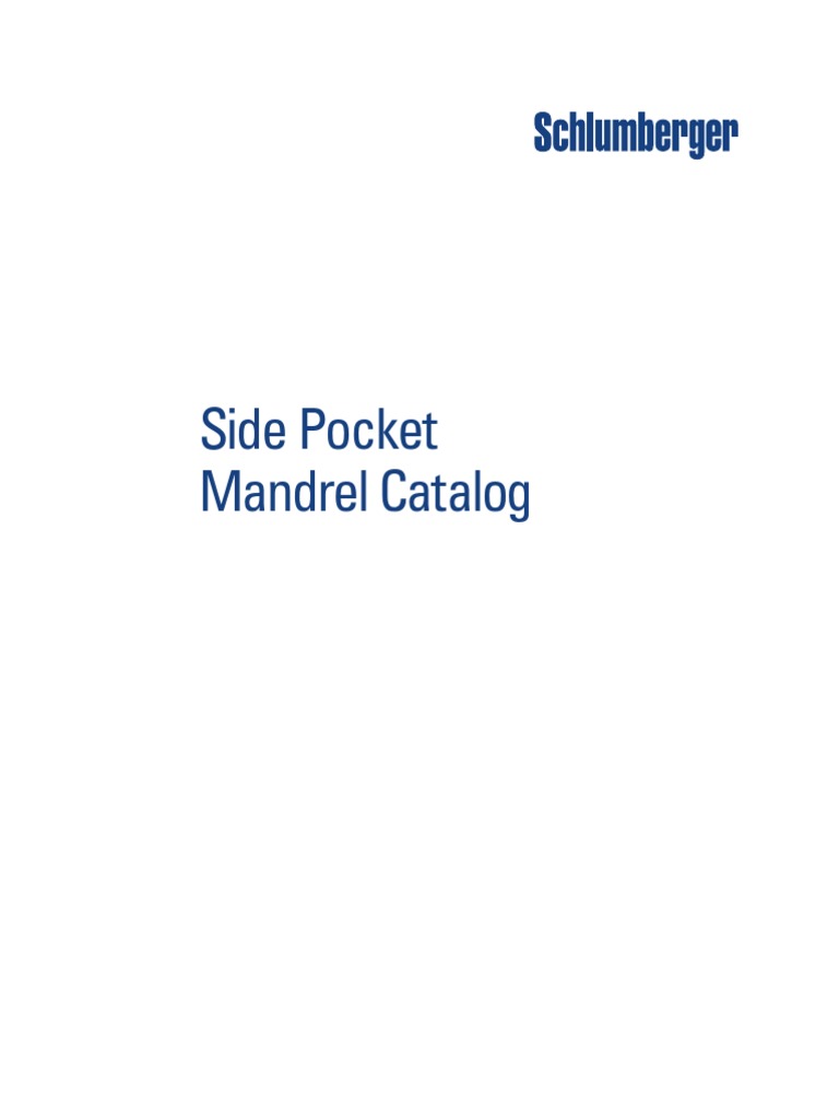 Side Pocket Mandrel Catalog | PDF | Pipe (Fluid Conveyance) | Casing ...