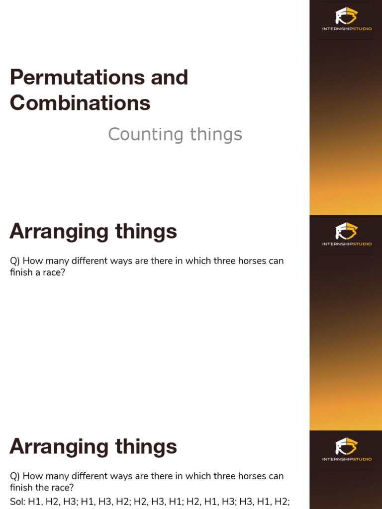 Combinatorics PDF | Download Free PDF | Combinatorics | Discrete ...