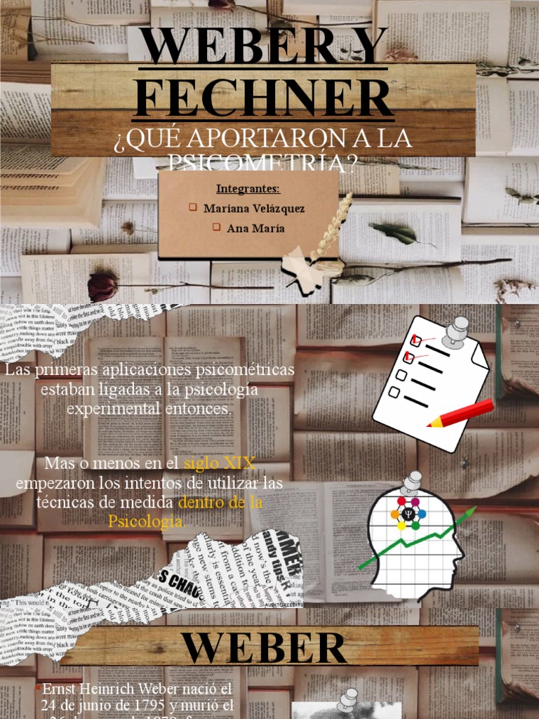 Weber y Fechner | PDF