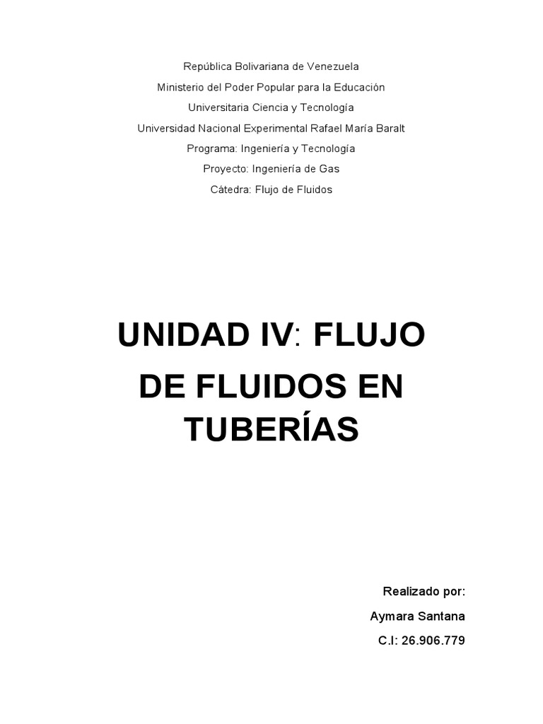 Flujo de Fluidos en Tuberias | PDF | Válvula | Numero Reynolds