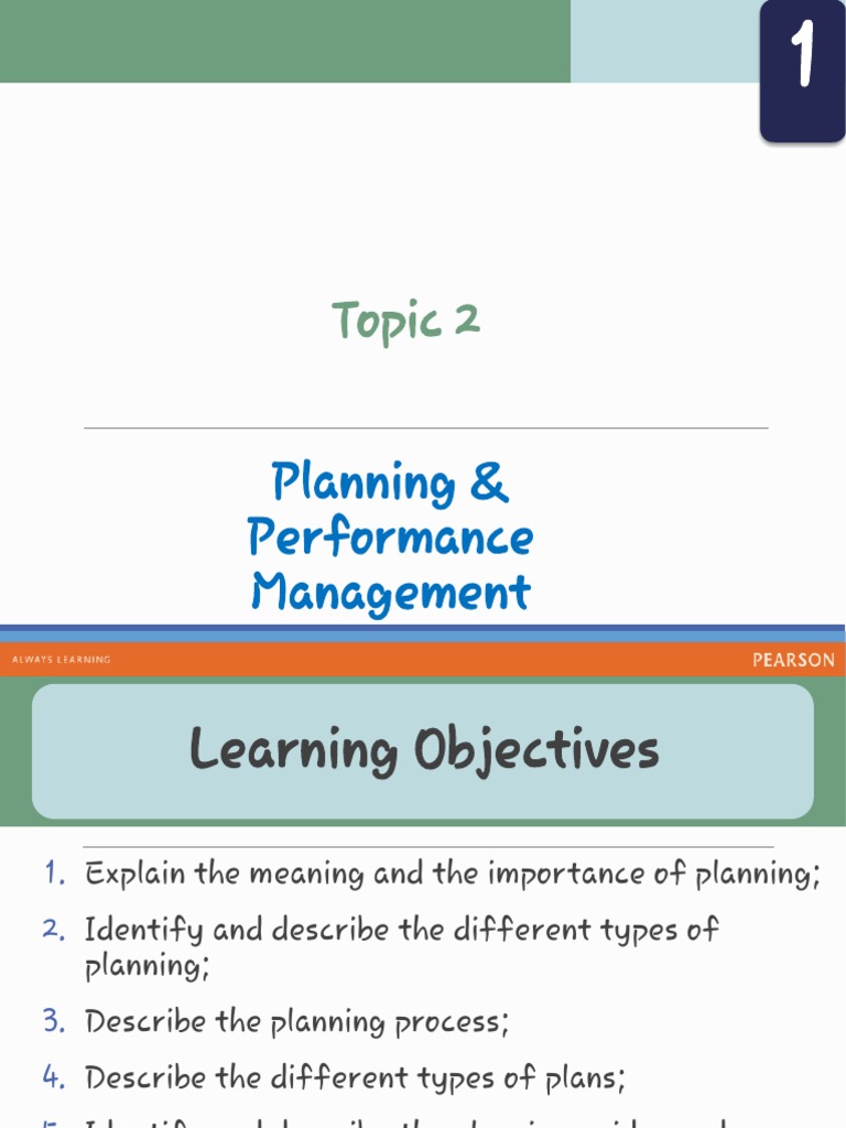 Planning & Performance Management | PDF | Performance Appraisal | Goal