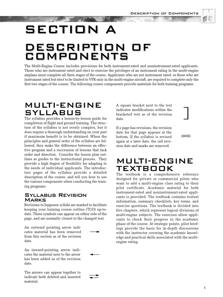 IG Multi Engine A Description of Components | PDF | Test (Assessment ...