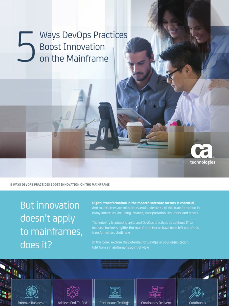 5 Ways Devops Practices Boost Innovation On The Mainframe Pdf Pdf Agile Software Development 5805