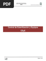 Croquis de Distribución y Características de La Central de Esterilización y Equipos (CEyE) | PDF ...