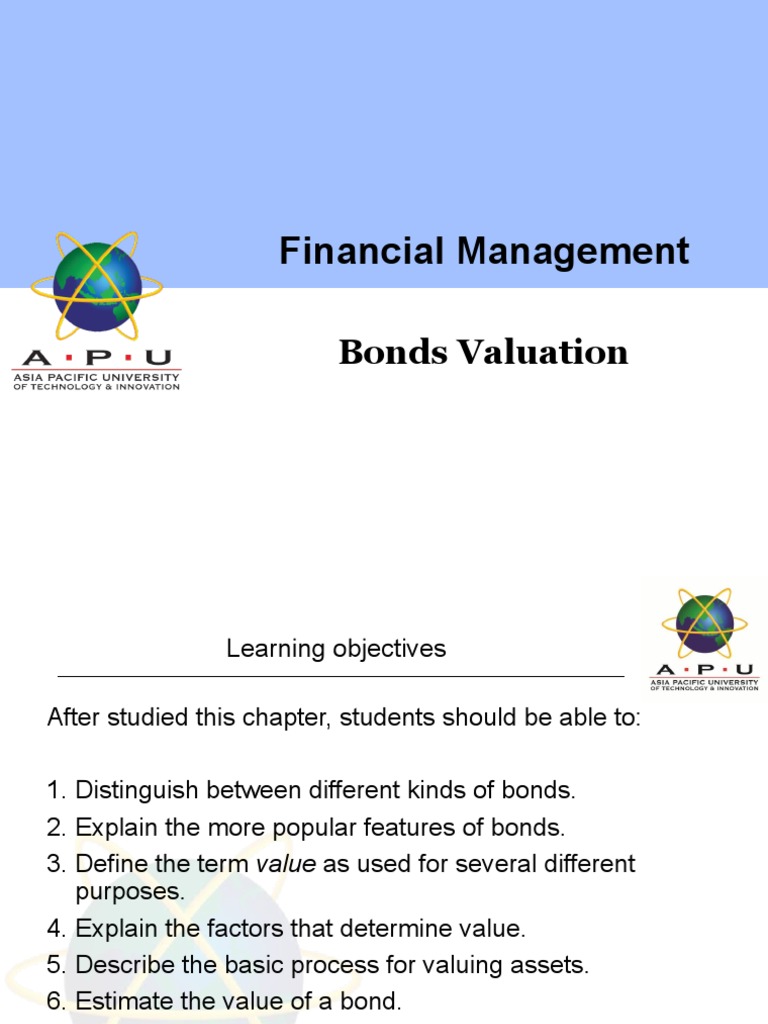 Topic 5 Bond Valuation | PDF | Bonds (Finance) | Yield (Finance)