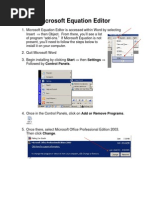 Complete Reference On Ms Word Equation Editor Shortcut PickupBrain ...