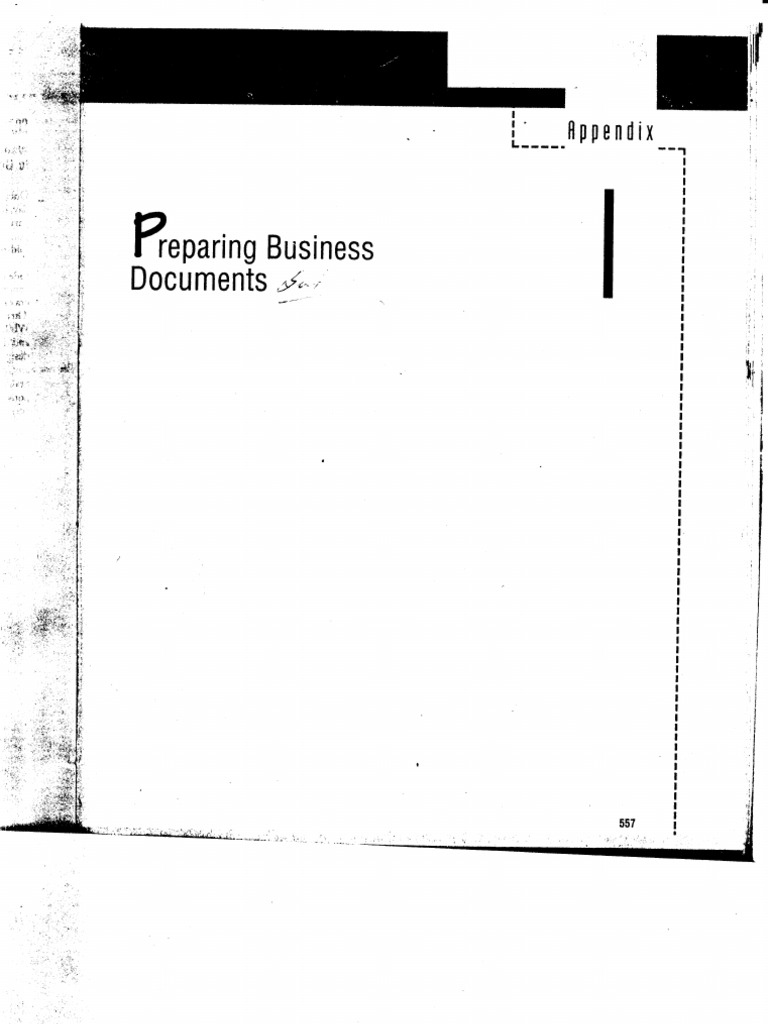 Boone & Block Letter Formats | PDF