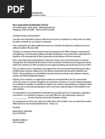 Sample Letter of Accreditation | PDF