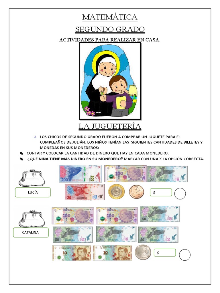 9 Segundo Grado Matemática | PDF | Moneda | Dinero