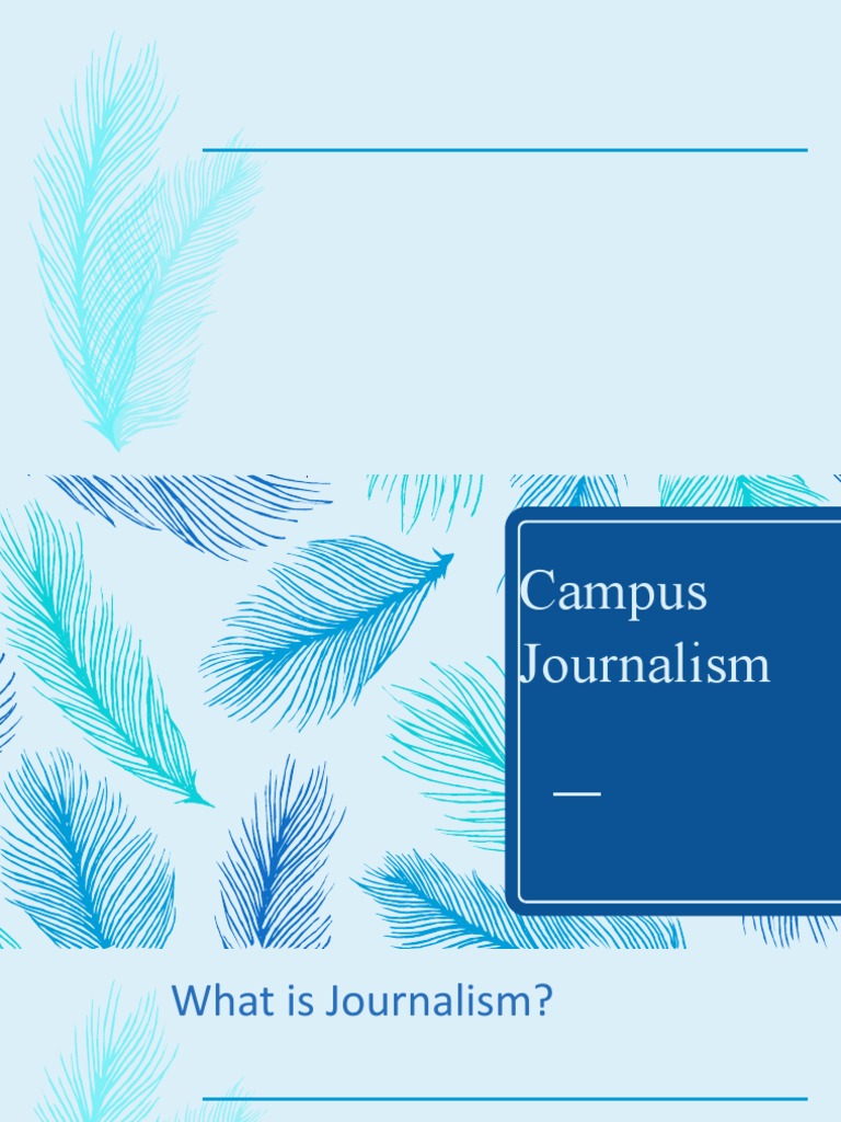 Understanding Campus Journalism | PDF | Copy Editing | News
